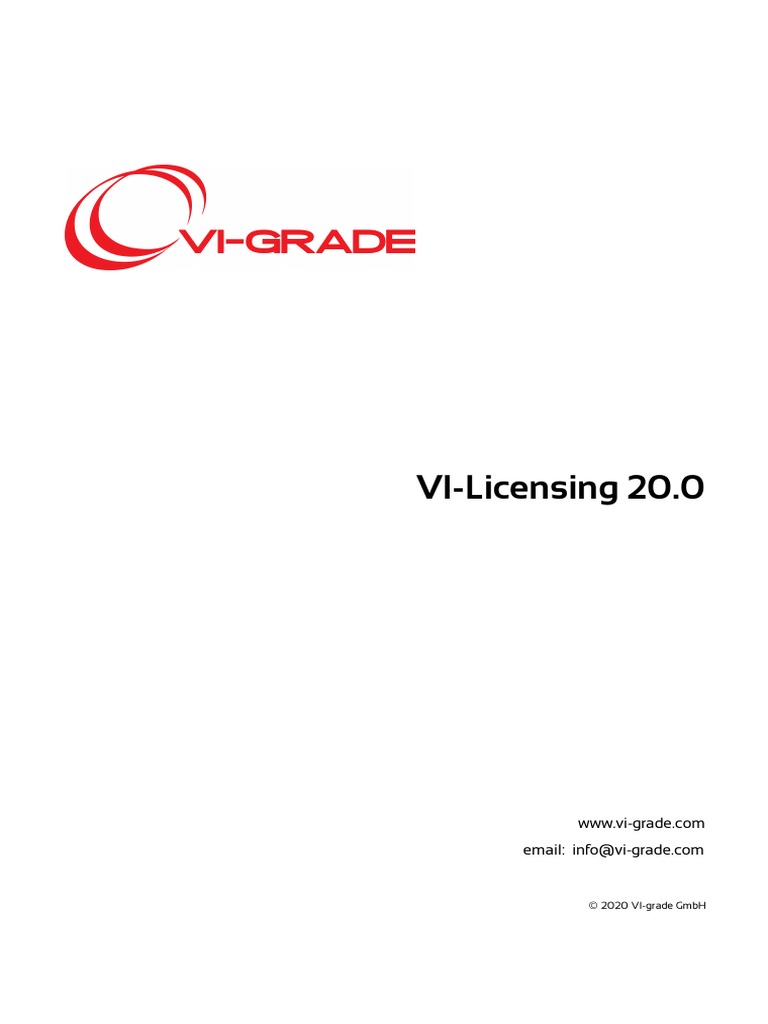 VI Licensing 20 0 Guide | PDF | Installation (Computer Programs) | Linux
