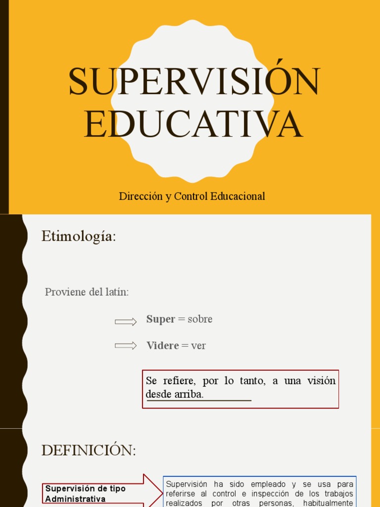 Supervisión Educativa: Claves y Funciones | PDF | Evaluación | Sociedad