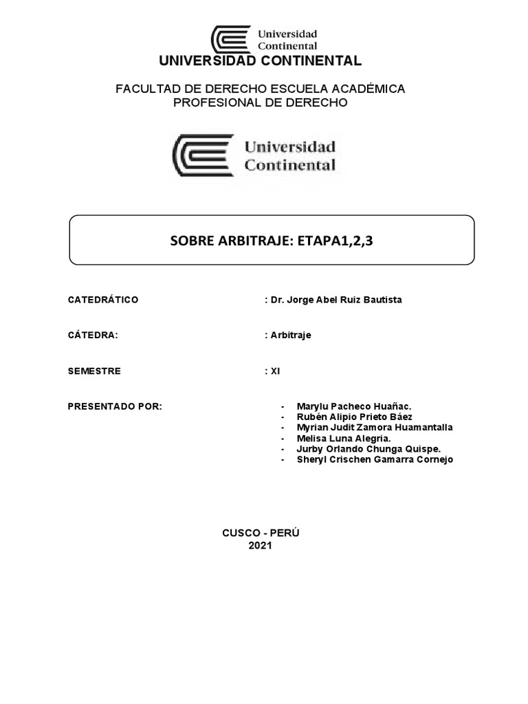 Procedimiento Arbitral | PDF | Arbitraje | Regulación