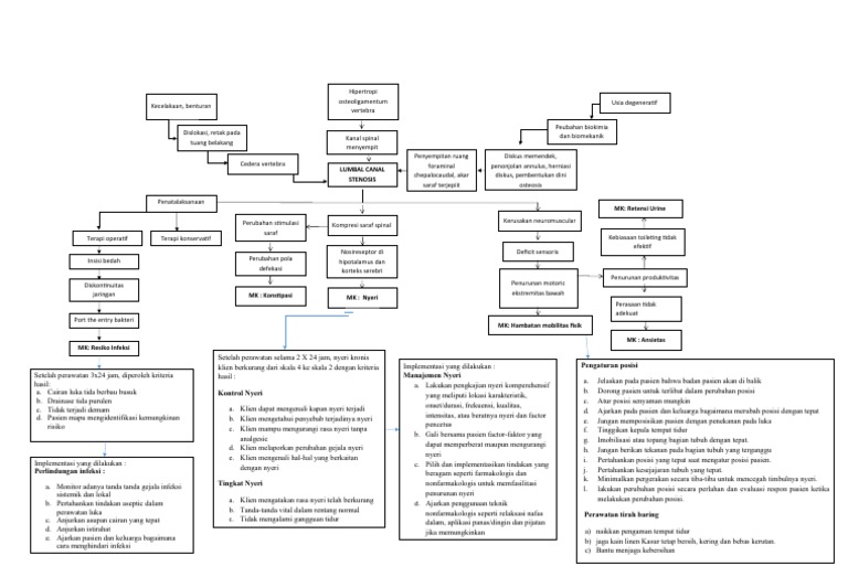 WOC Lumbal Canal Stenosis | PDF