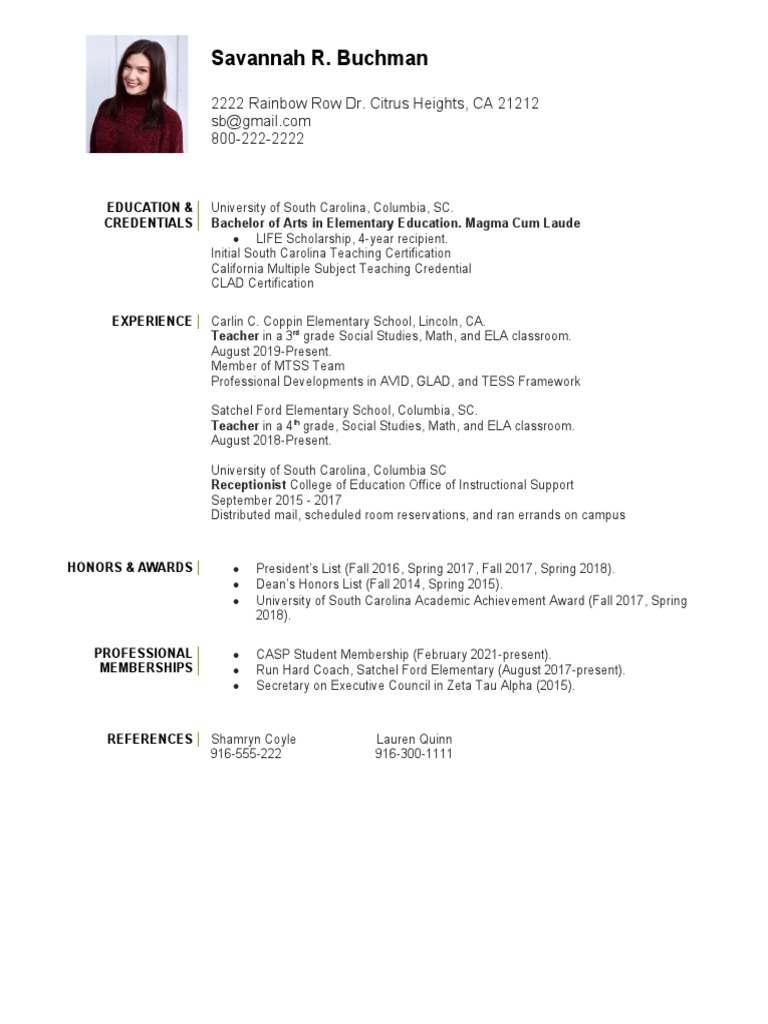 SB Resume | PDF