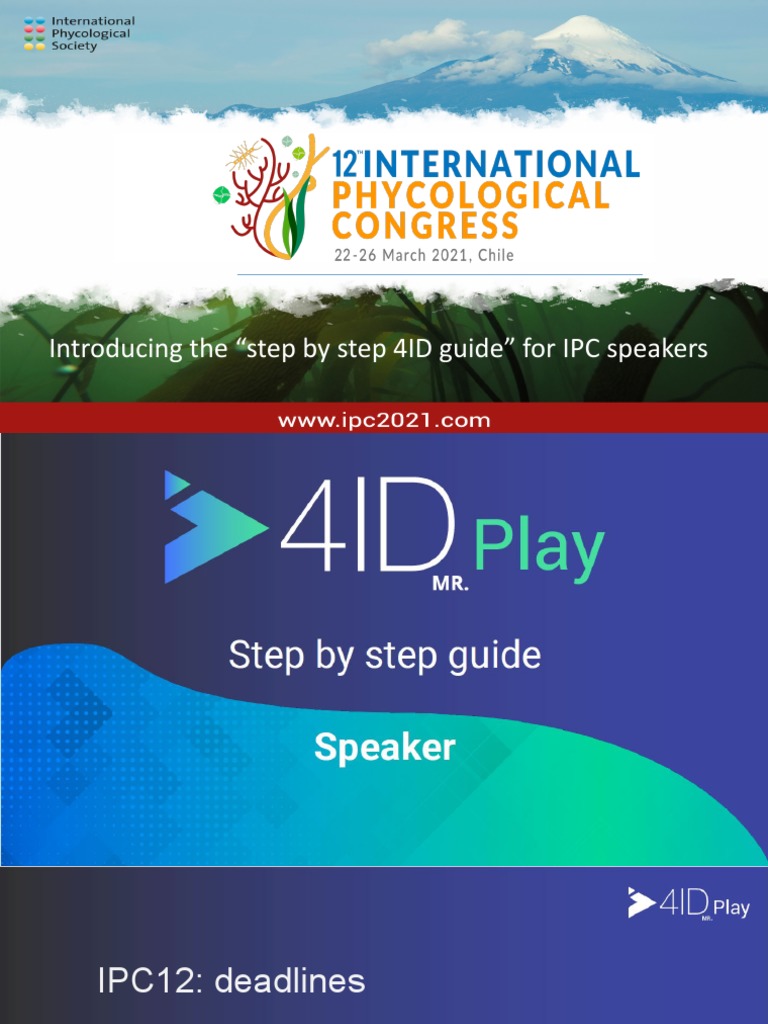 Introducing The "Step by Step 4ID Guide" For IPC Speakers | PDF