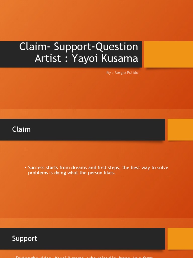 Claim - Support-Question Sergio Pulido | PDF