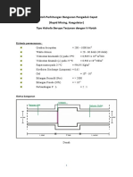Desain dan Jenis Bangunan Intake | PDF