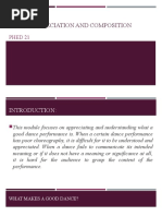 Choreographic Forms N Dance | PDF | Dances | Musical Forms