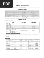 Cara Membuat F75 Dan F100 Dan Perbedaan | PDF