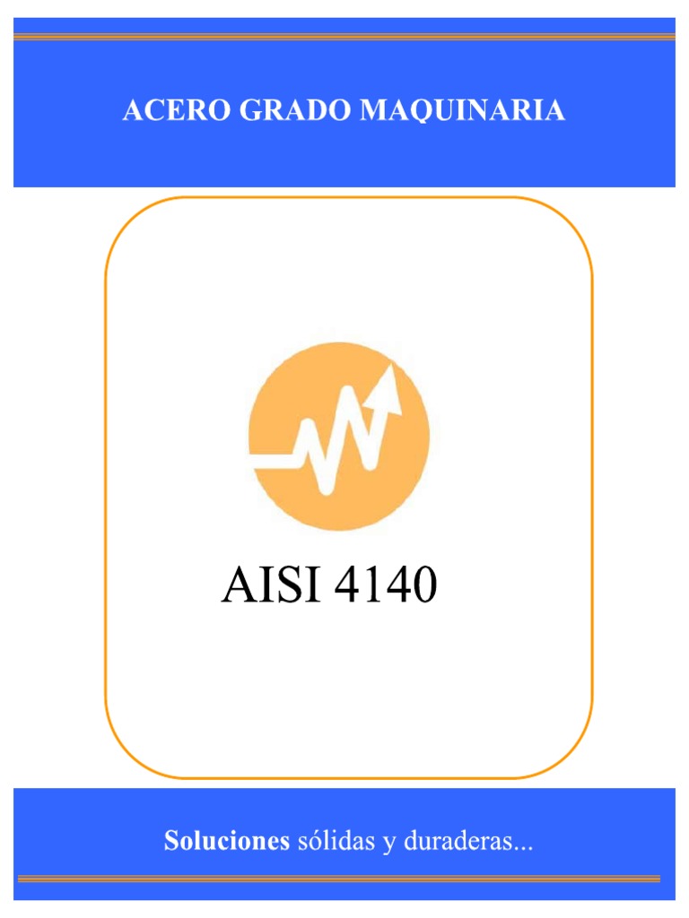 Acero AISI-SAE 4140 | PDF
