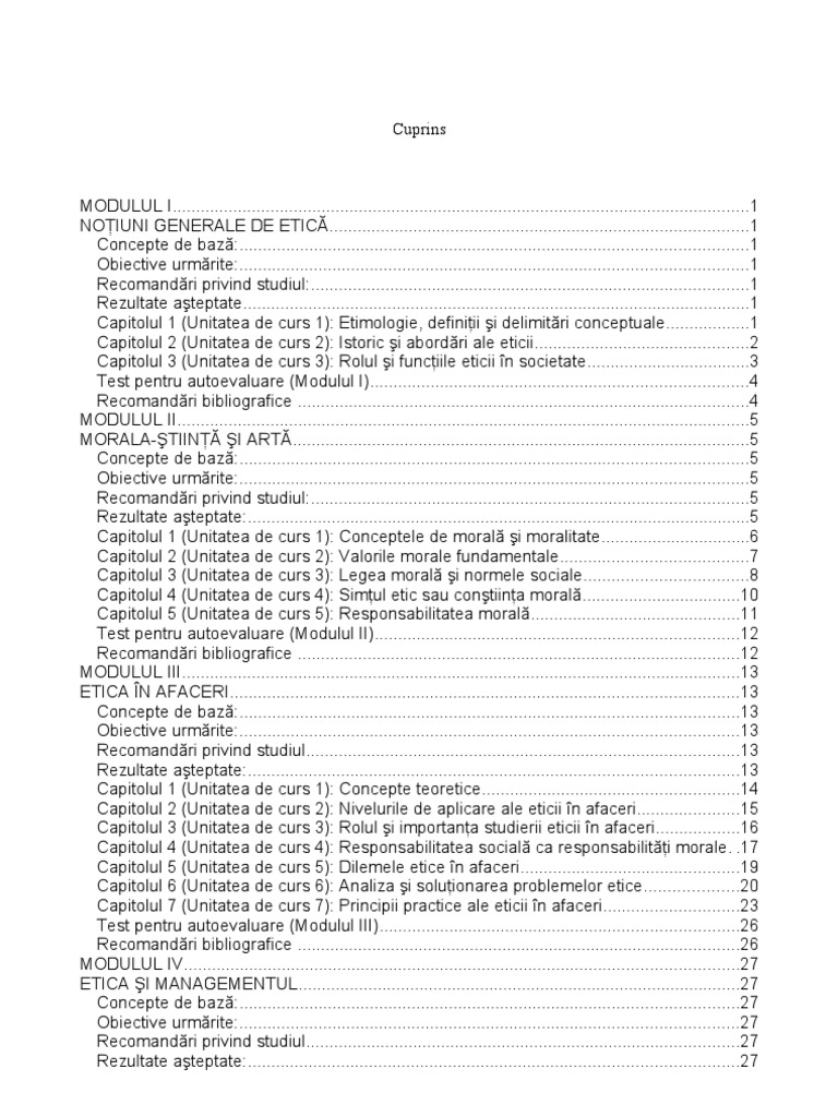 Etica Profesionala | PDF