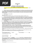 Sample Affidavit of Negative Averment | PDF | Mortgage Loan ...