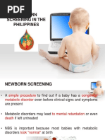 Expanded Newborn Screening Brochure | PDF | Diseases And Disorders ...