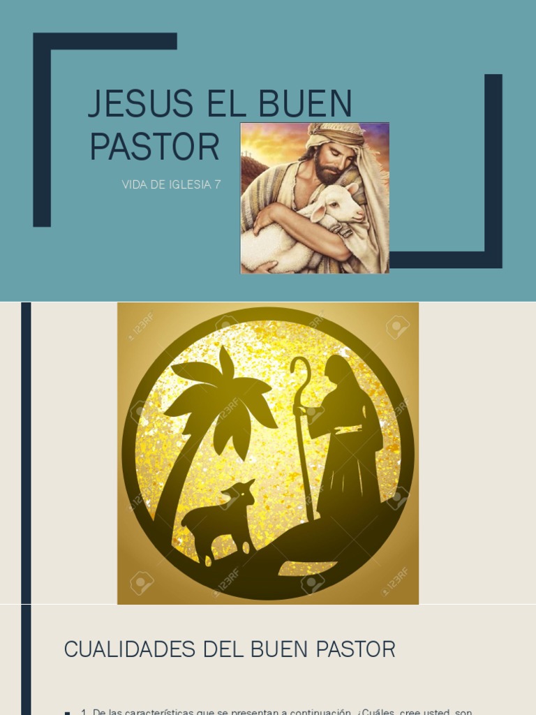 Taller Jesus El Buen Pastor | PDF
