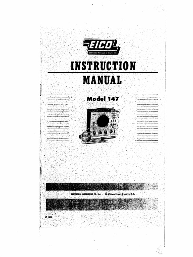 EICO 147 Signal Tracer | PDF