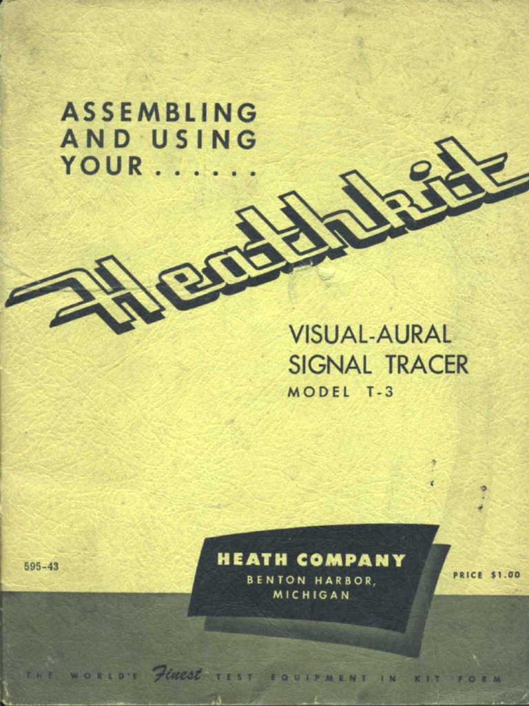 Heathkit T3 Signal Tracer | PDF