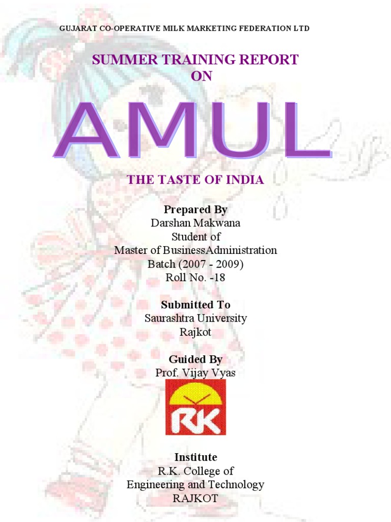 Amul Chocolate Marketing Insights | PDF | Milk | Market Segmentation