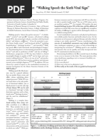10 Meter Walk Test | PDF