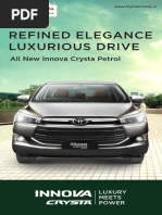 Toyota Innova Crysta Dimensions, Length, Width and Height - AutoX | PDF