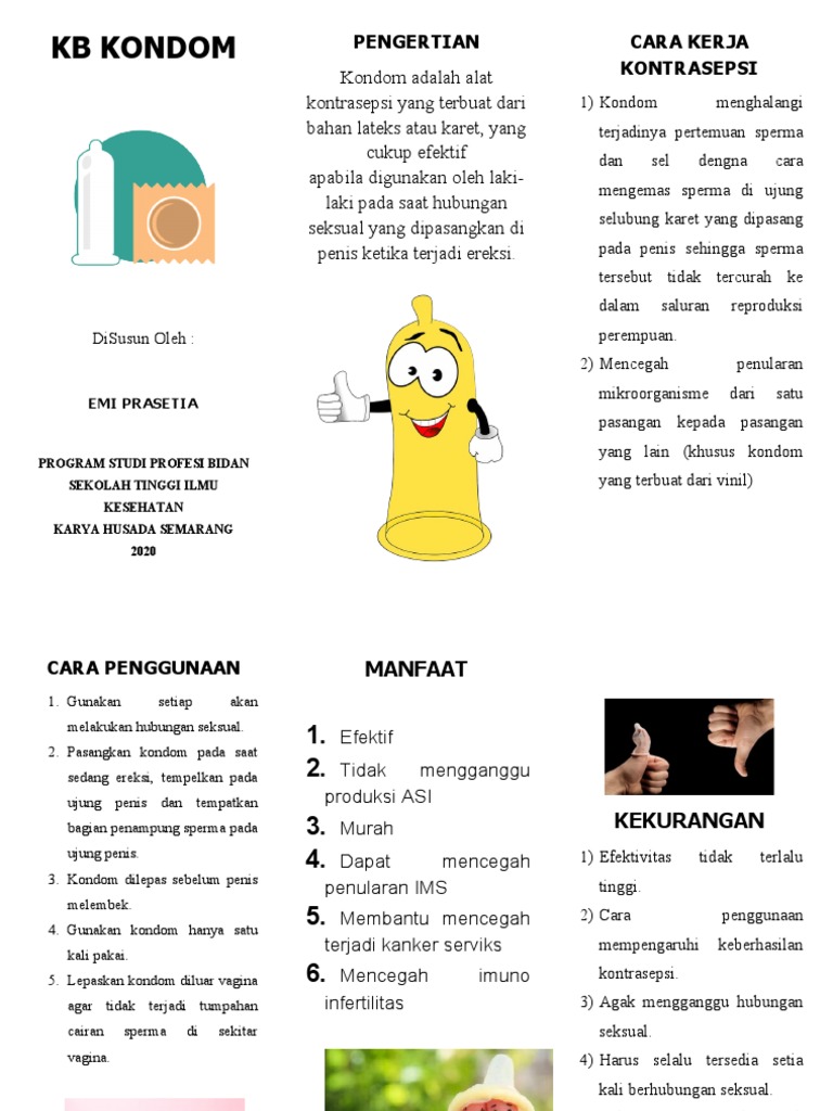 Leaflet Kondom | PDF