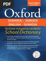 Xhosa Vocabulary: Body and Wellness | PDF | Primate Anatomy | Human Anatomy