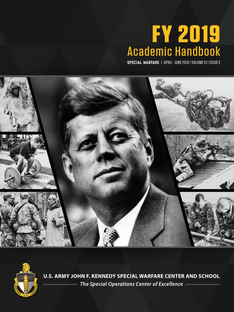 Academic Handbook: U.S. Army John F. Kennedy Special Warfare Center and ...