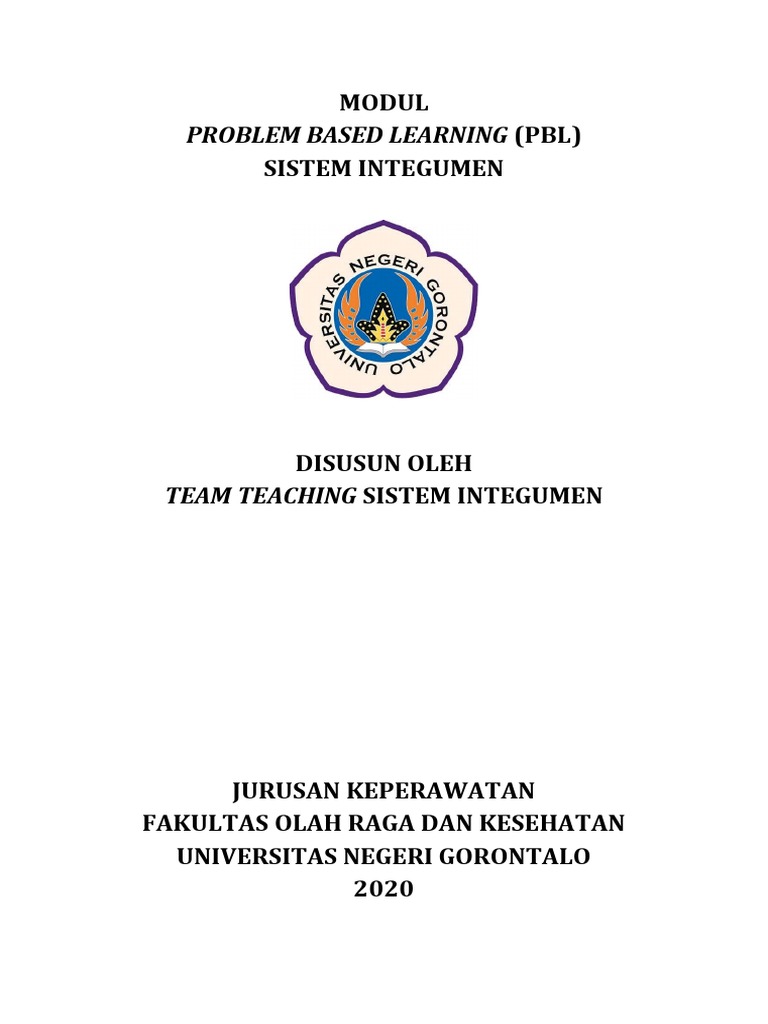 Modul PBL Sistem Integumen - 2020 Fix | PDF | Kesehatan Holistik