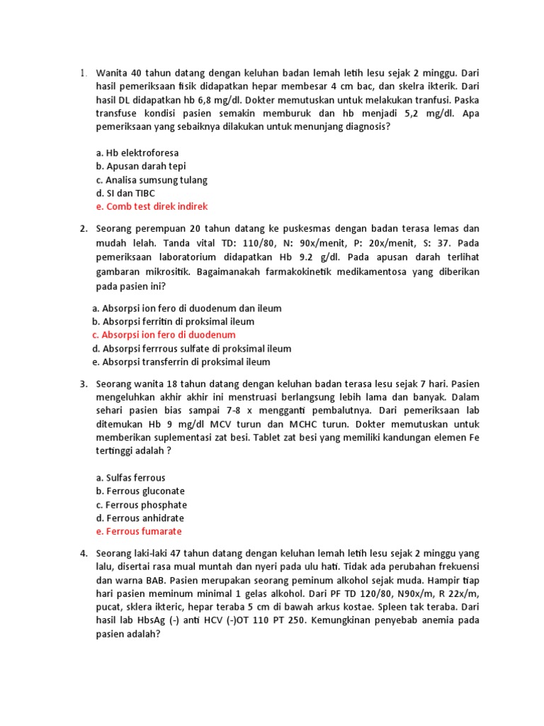 SOAL IPD 1 Part 1 | PDF