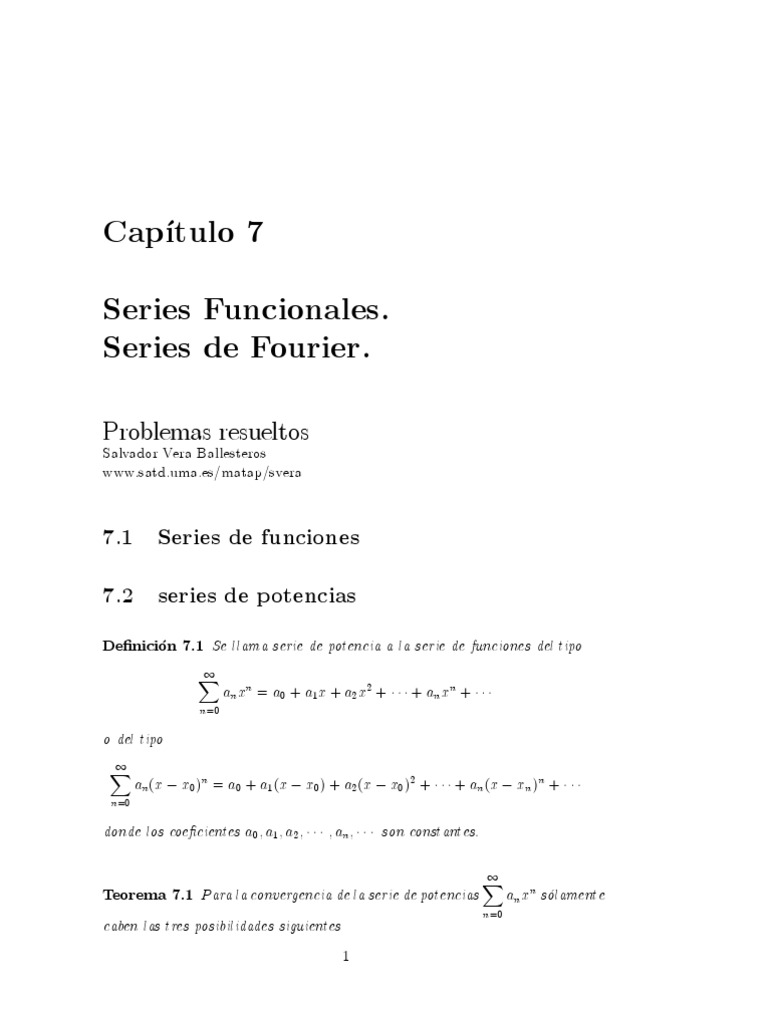 Series de Fourier | PDF | Integral | Logaritmo