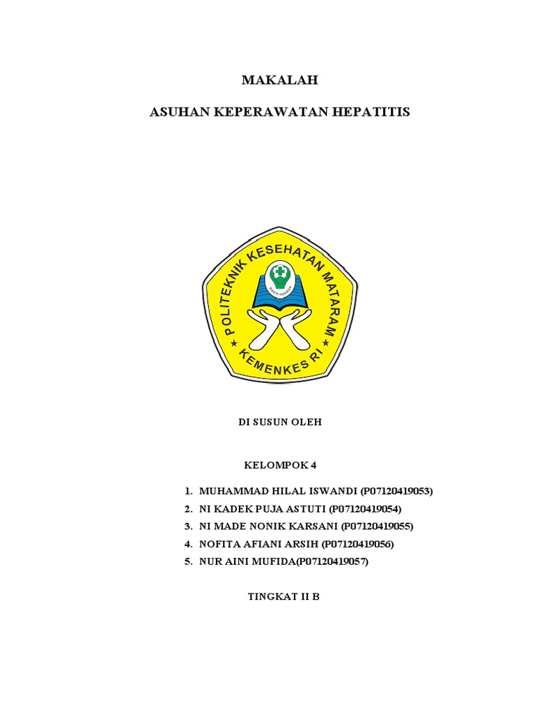 KLP 4 Makalah Askep Hepatitis | PDF