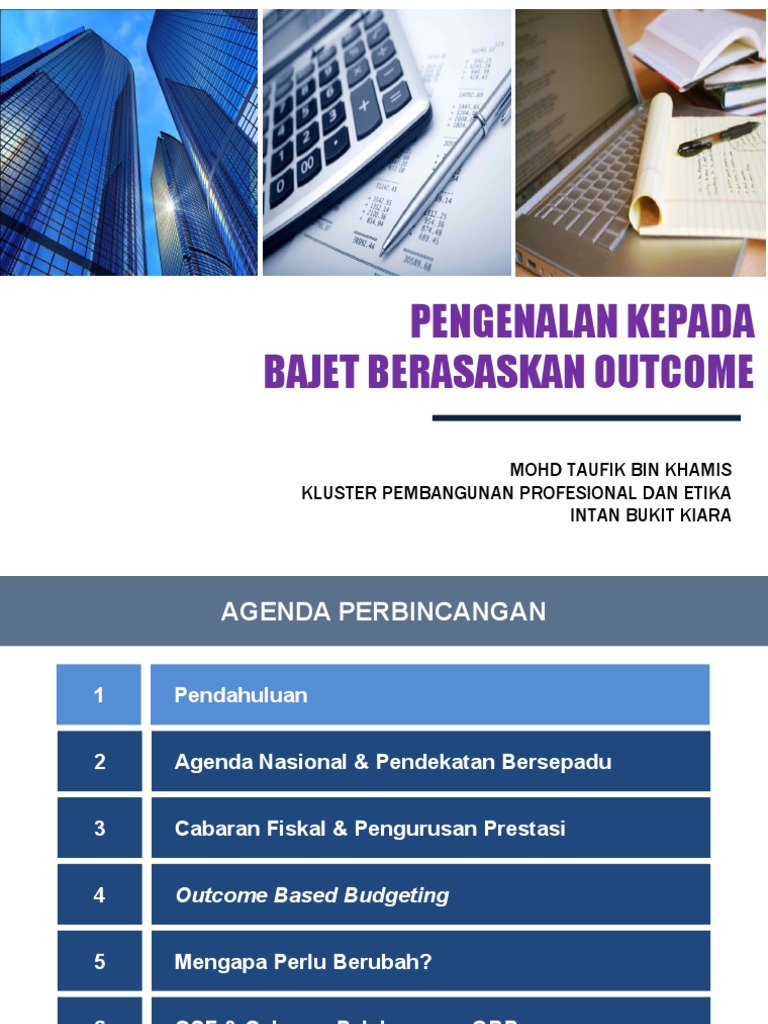 Outcome Based Budget | PDF