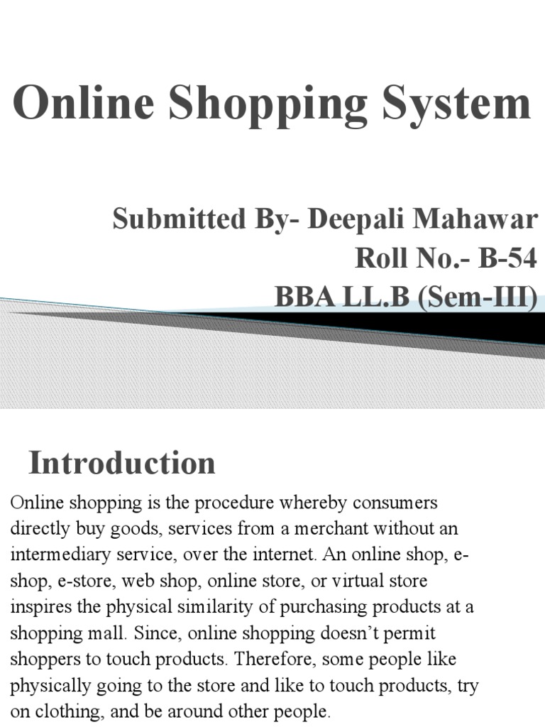 Understanding Online Shopping Trends | PDF | Online Shopping | Retail