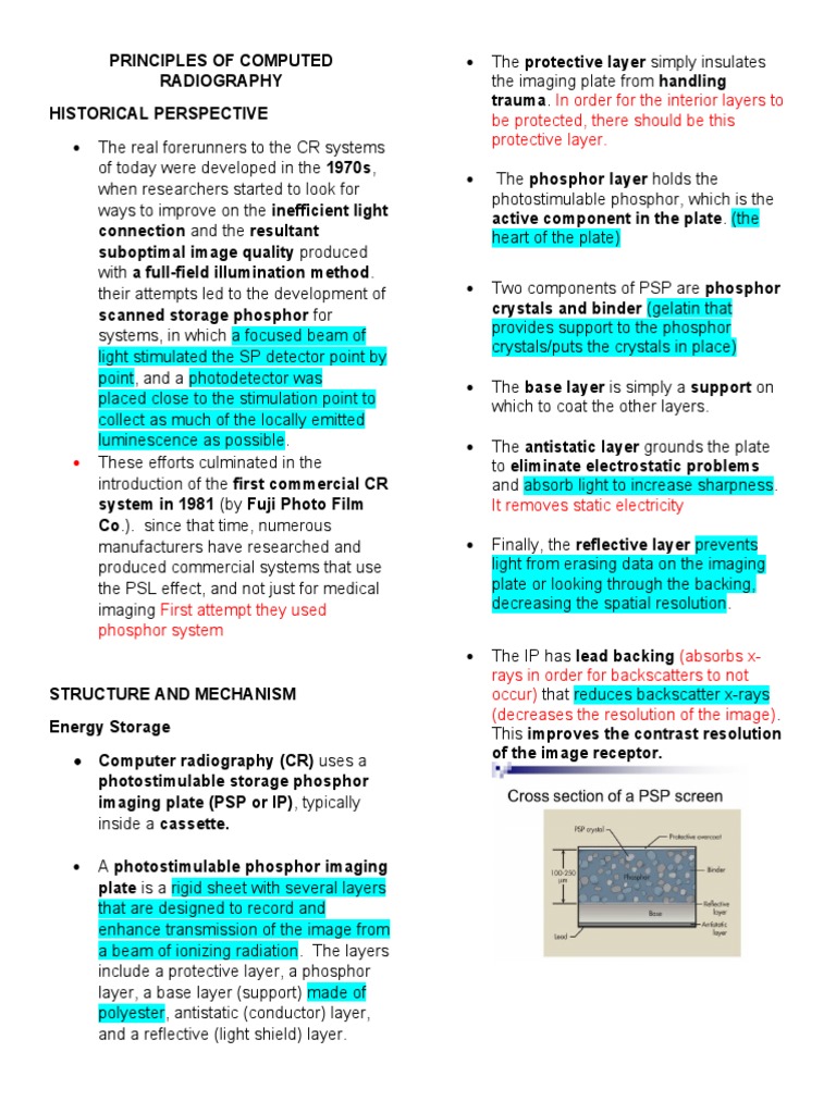 RDT 112 Prelim Summary | PDF | Charge Coupled Device | Radiography