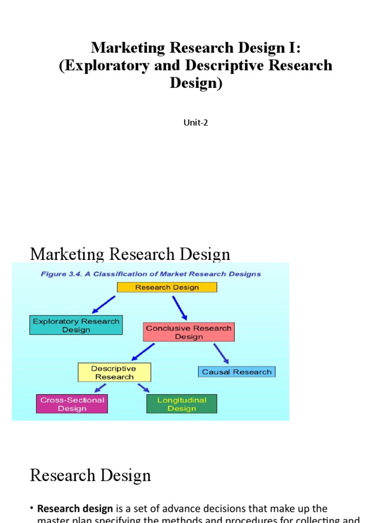 3 Marketing Research Design I | PDF | Research Design | Marketing Research
