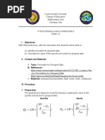 Semi-Detailed Lesson Plan - Distance and Midpoint Formula Grade 10 ...