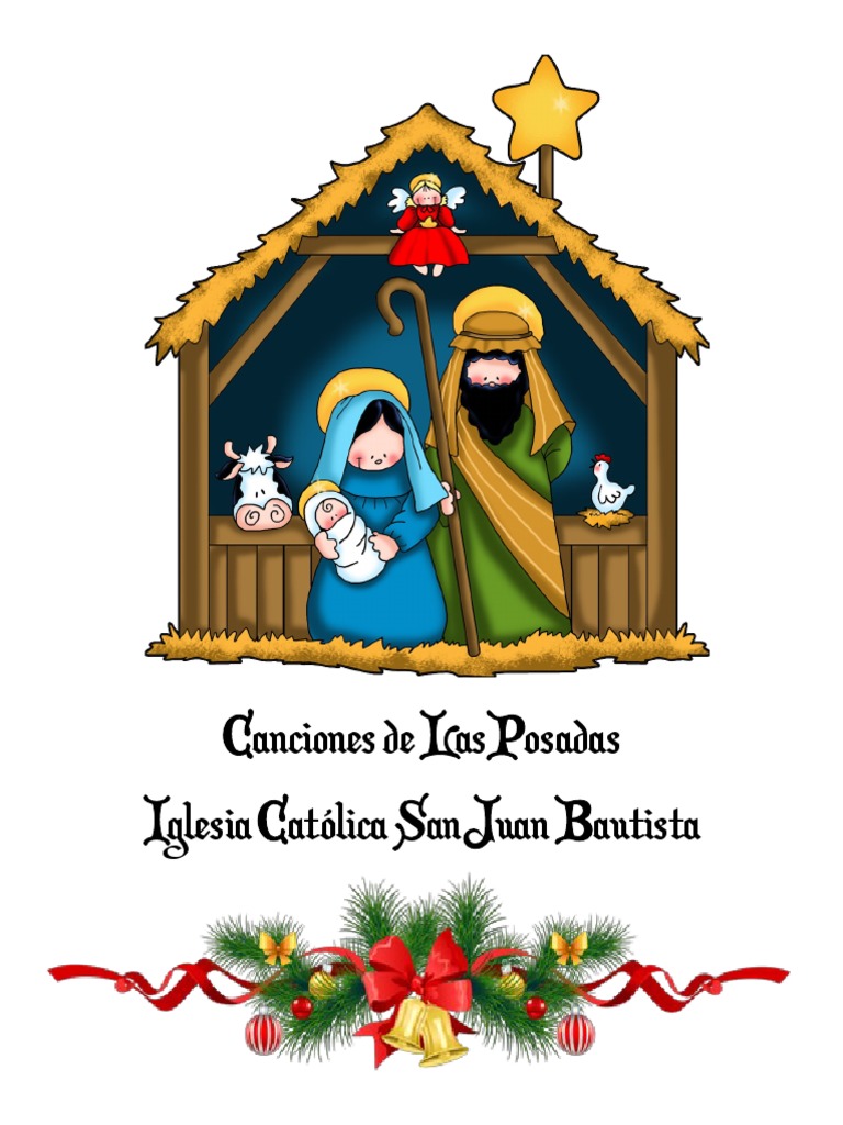 Canciones Tradicionales de Las Posadas | PDF | San José | María, madre de Jesús