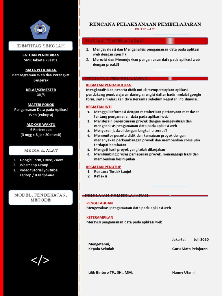 3.20 RPP PWPB | PDF | Bisnis | Teknologi & Rekayasa