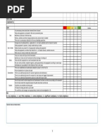 6S Audit Checklist 2015 | PDF | Audit | Business
