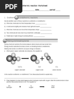 Chapter 20 Worksheet Redox | PDF | Redox | Physical Sciences