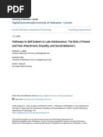 Aaq - Adolescent Attachment Questionnaire | PDF | Attachment Theory ...