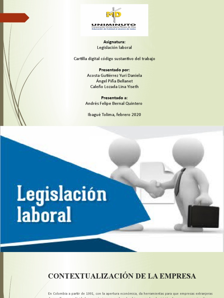 Cartilla Digital Legislacion Laboral | PDF | Derecho laboral | Economias