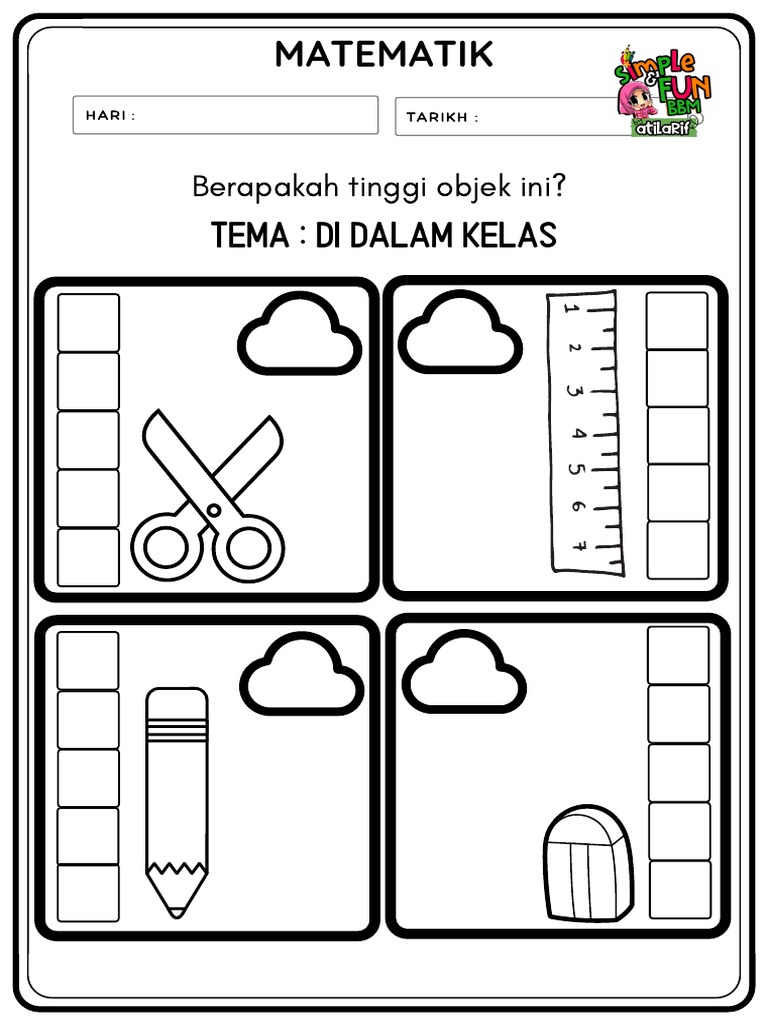 Lembaran Kerja (Siapa Paling Tinggi) | PDF