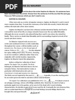 The Birds by Daphne Du Maurier | PDF