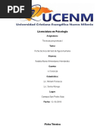 Ficha Tecnica de Test de Figura Humana de Machover | PDF
