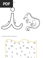 Pre - Escritura Guias Vocal e | PDF