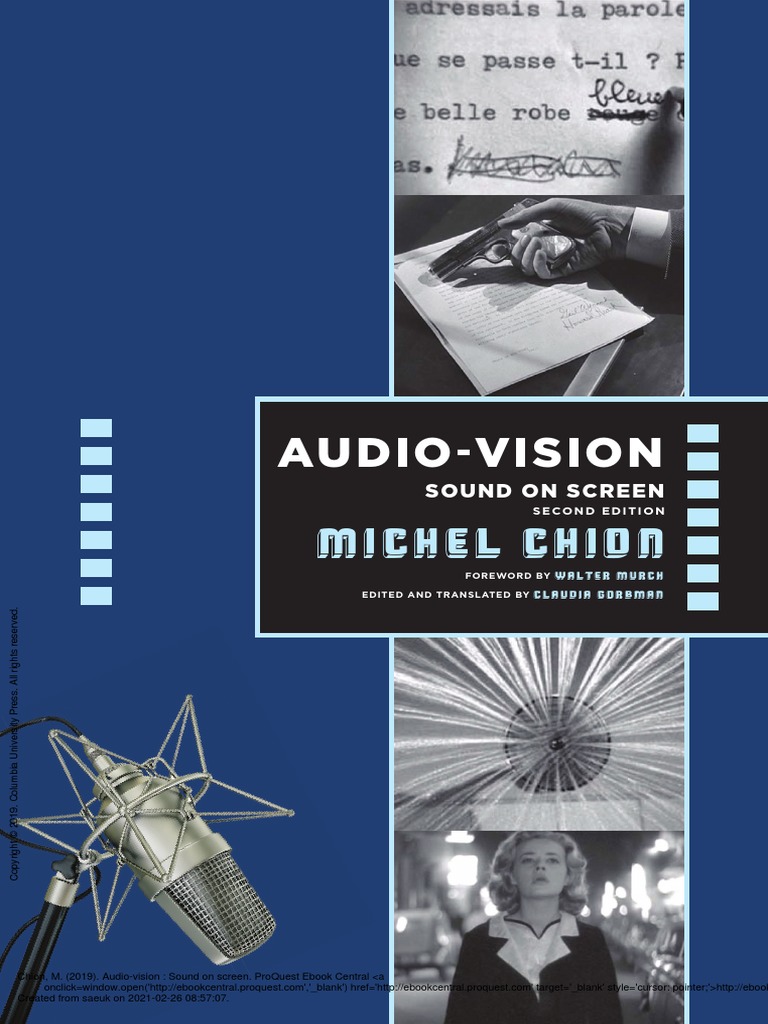 Audio Vision: Michel Chion | PDF | Publishing | Books