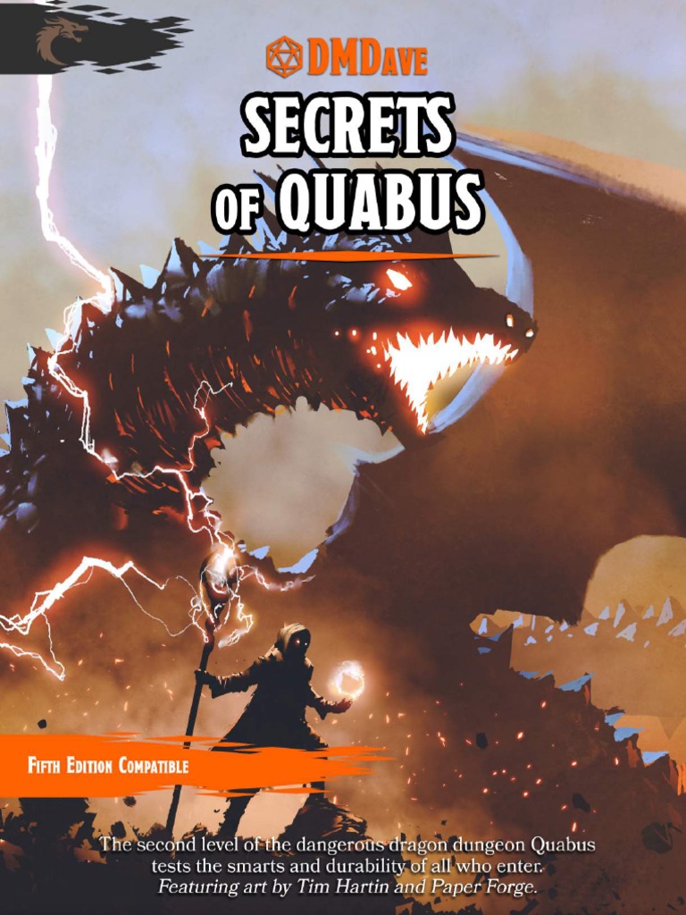DMDave Adventure - Secrets of Quabus - 4th Level | PDF | Leisure | Nature