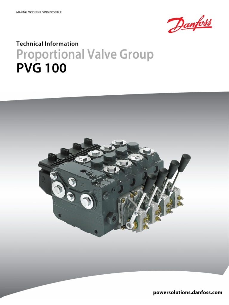 Danfoss PVG100 Valves | PDF | Valve | Actuator
