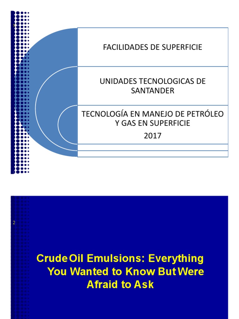 Crude Oil Emulsions | PDF | Emulsion | Petroleum