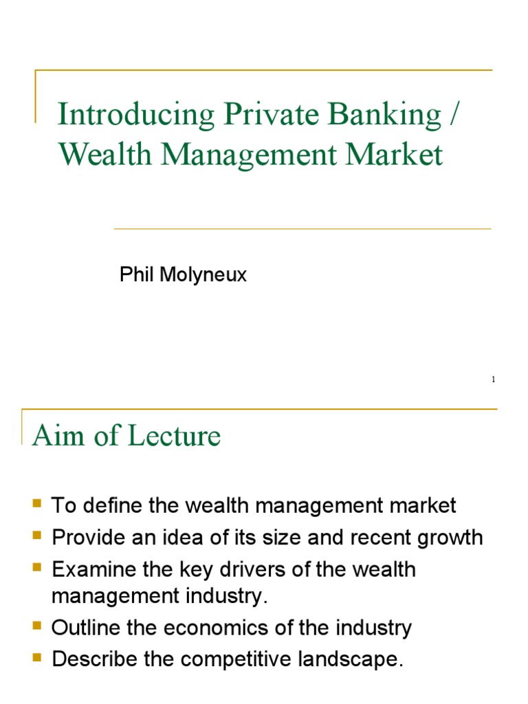 Understanding the Global Wealth Management Landscape: An In-Depth Look ...