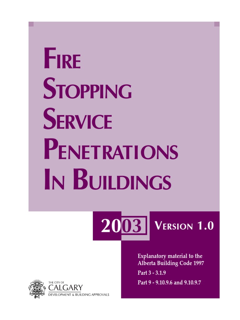 Fire Stopping Manual | PDF | Wall | Duct (Flow)