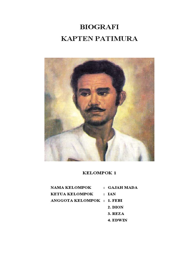 Biografi Kliping Patimura | PDF