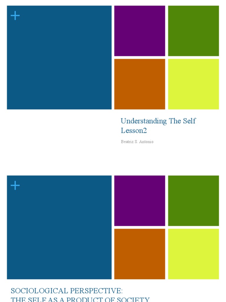 Chapter 2 Sociological Perspectives of The Self | PDF | Sociology | Self